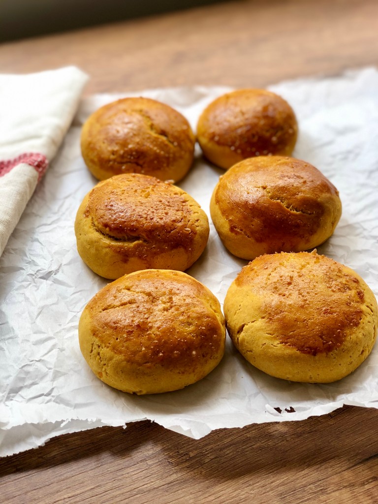 Pancitos de Camote sin gluten – Limón & Palta
